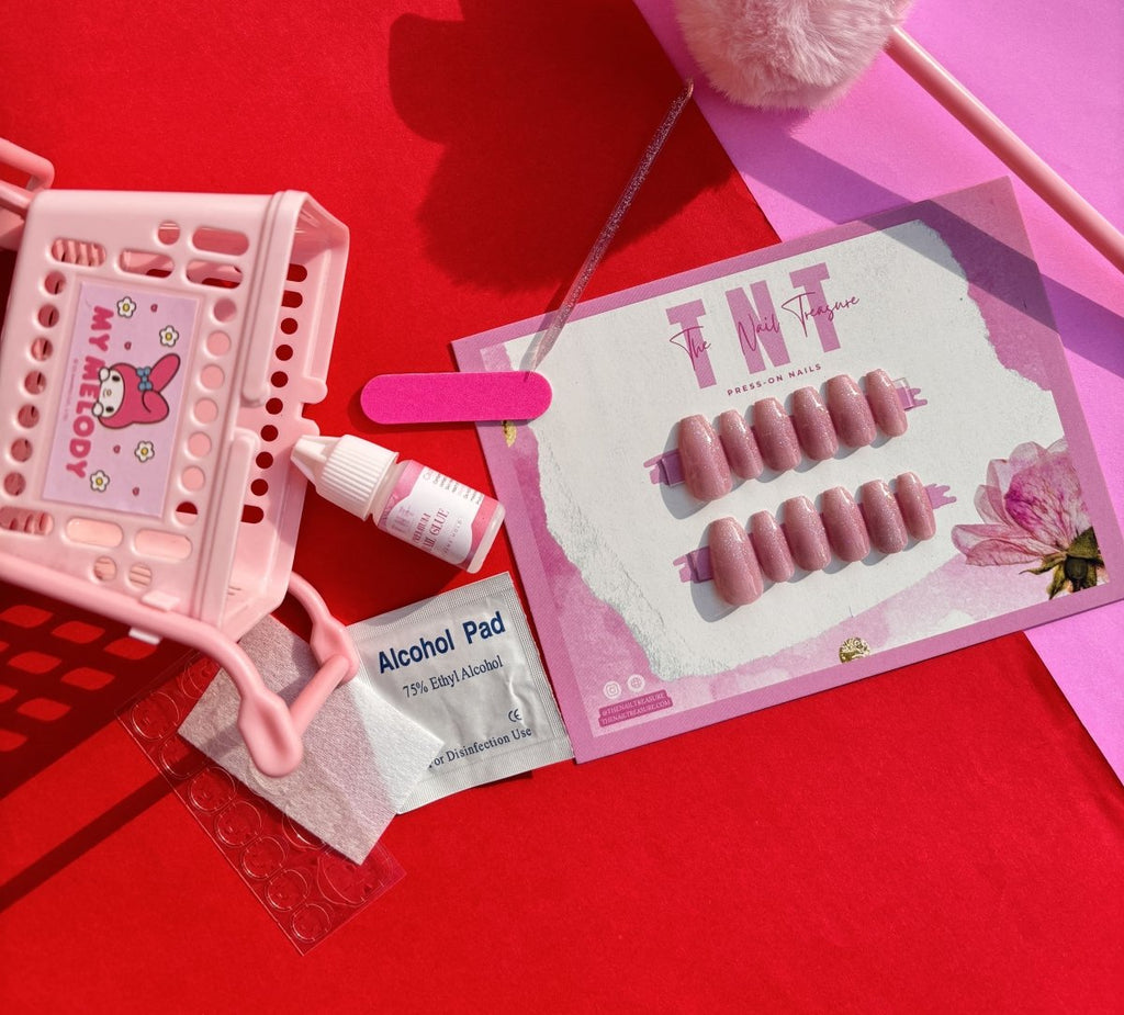 How to Apply The Nail Treasure Press on Nails?
